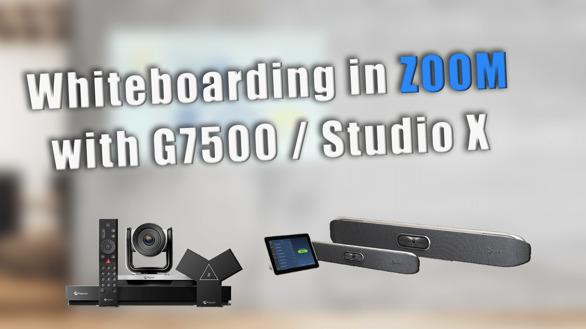 Whiteboarding in Zoom mit der G7500 / Studio X Whiteboarding in Zoom ...