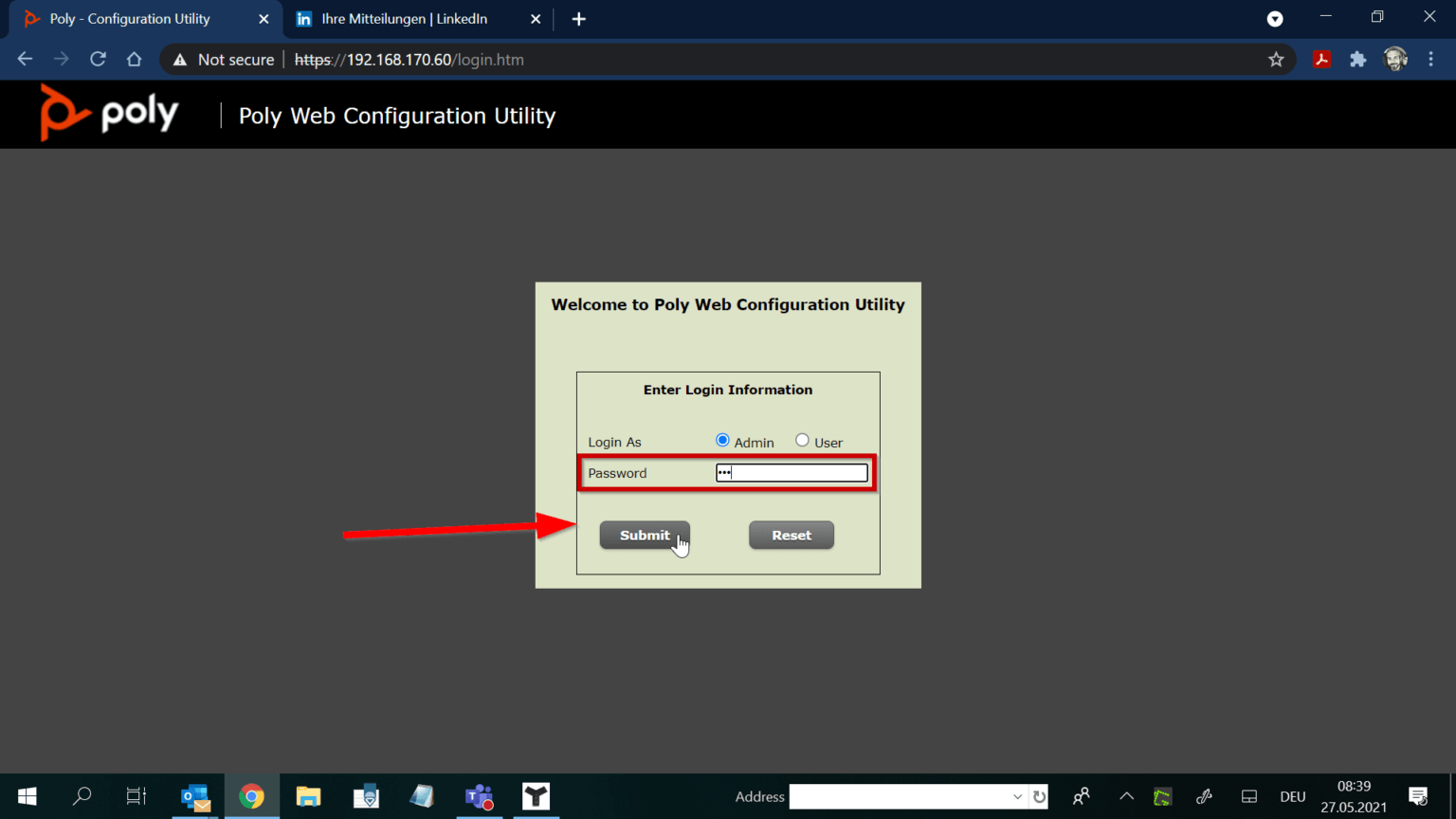 Poly Trio C60 - Proxy Settings & Microsoft Teams Poly Trio C60 - Proxy ...