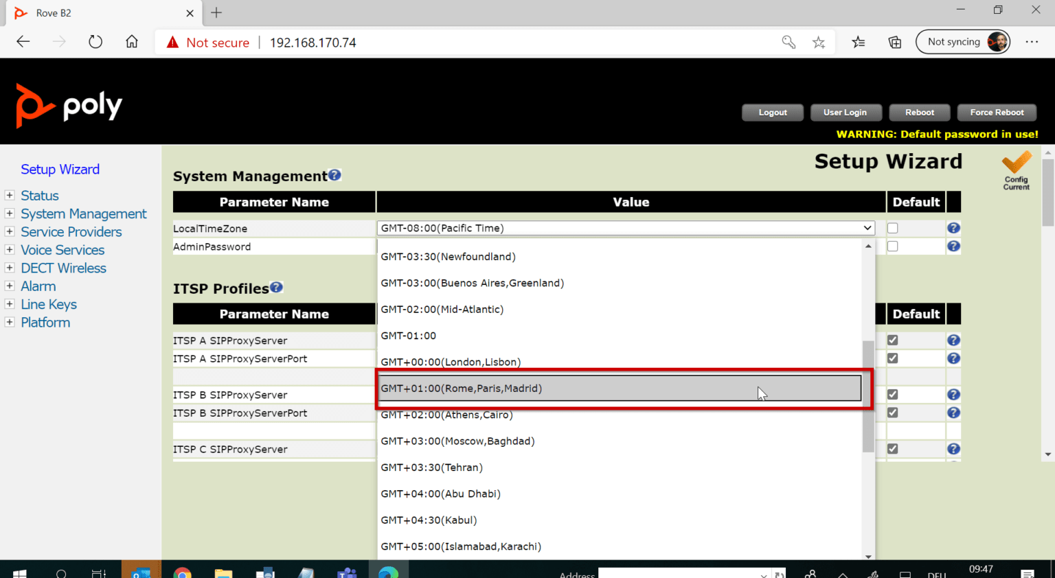 Poly Rove 30 + B2 DECT Installation und Registierung an SIP Server Poly ...