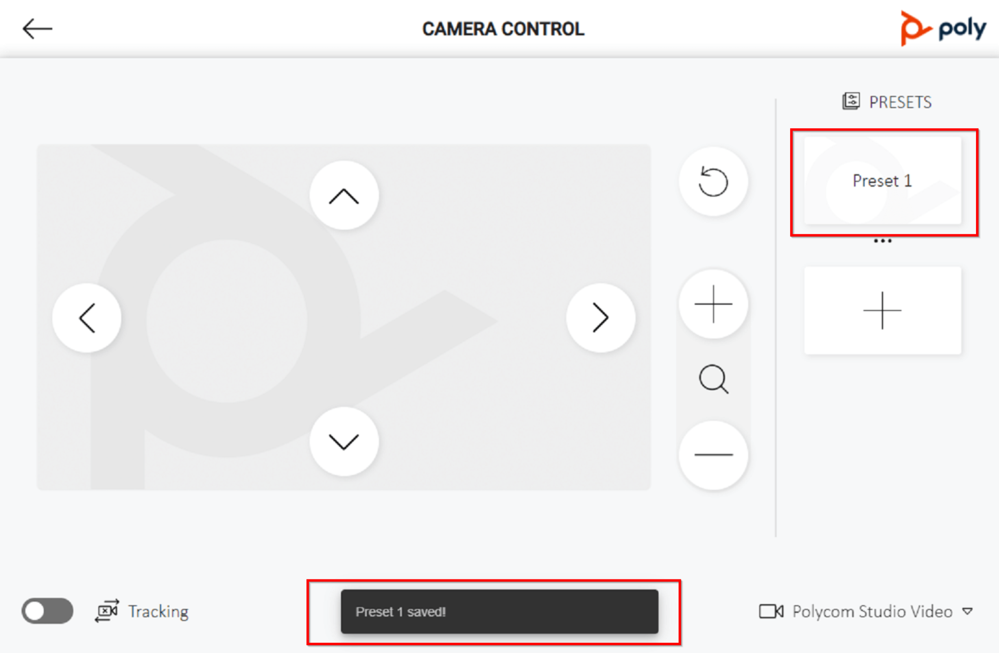 Brandneu: Camera Control App für Ihr Poly MTRoW Brandneu: Camera Control App für Ihr Poly MTRoW ...
