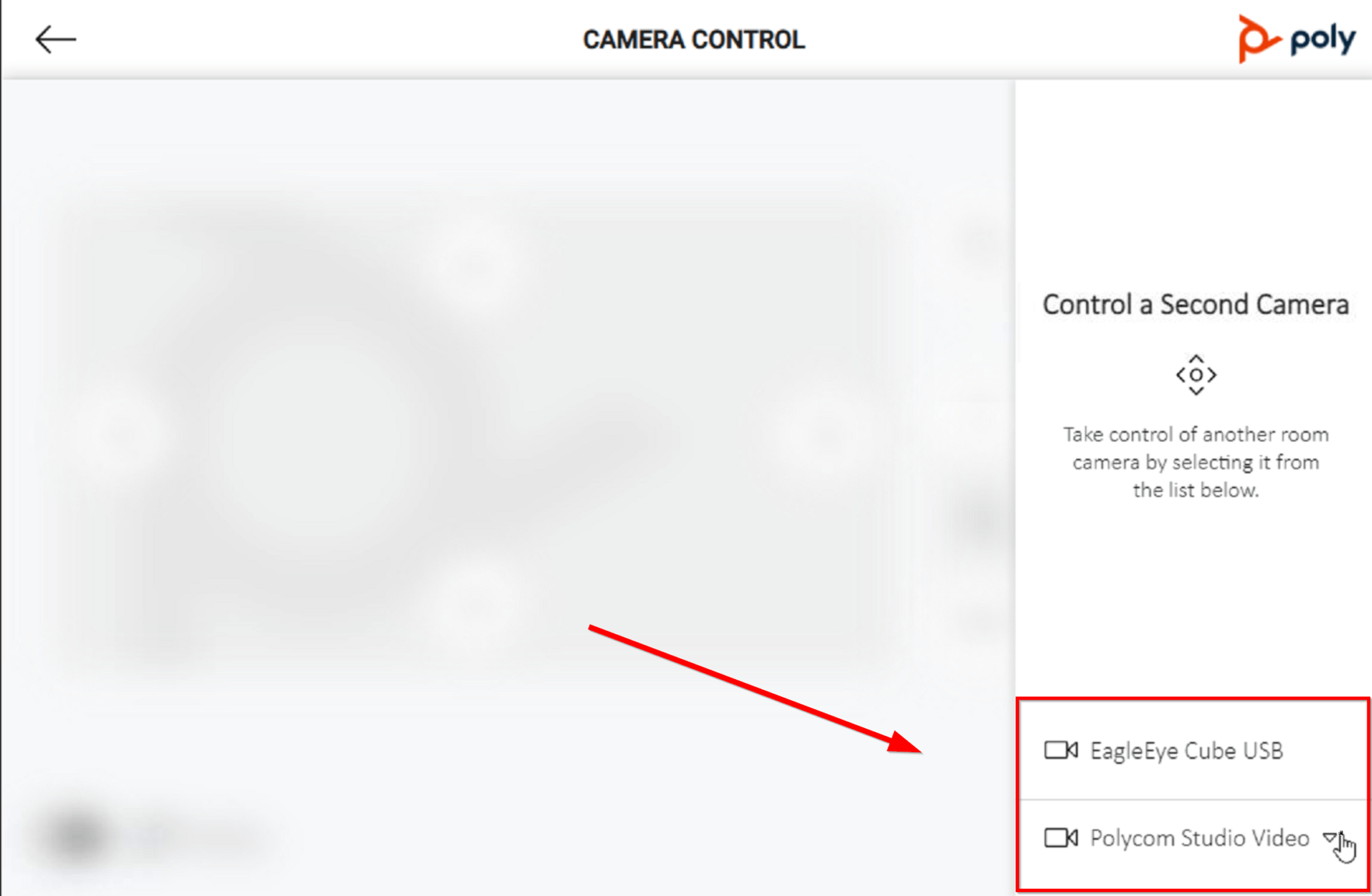 Brandneu: Camera Control App für Ihr Poly MTRoW Brandneu: Camera ...