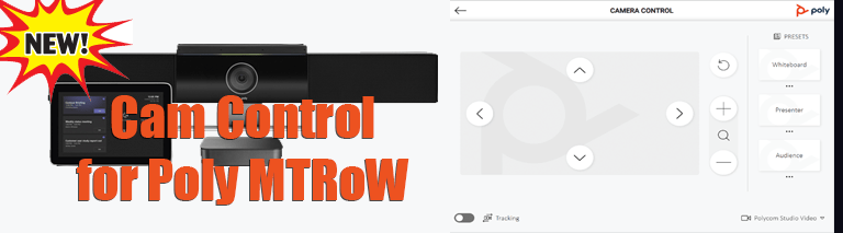 Brandneu: Camera Control App für Ihr Poly MTRoW Brandneu: Camera ...