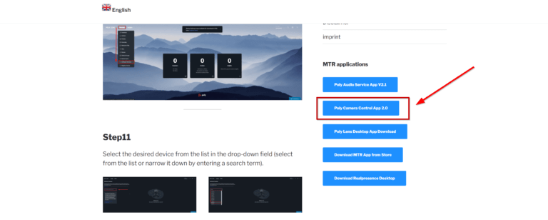 Brandneu: Camera Control App für Ihr Poly MTRoW Brandneu: Camera ...