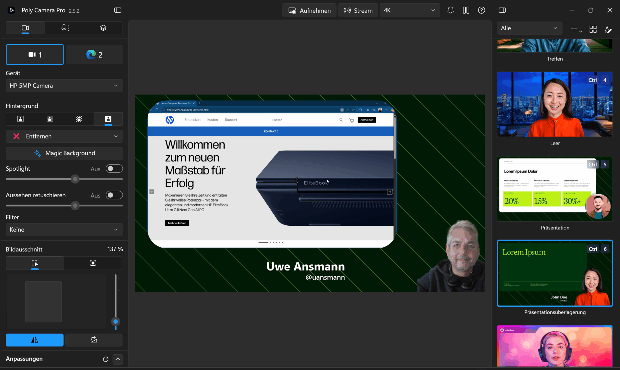 Poly Camera Pro App – Mehr als nur ein Kamera-Tool: Jetzt mit Multi-Cam ...